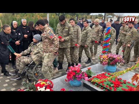 Şəhid Xalid Hassanın anım mərasimi - Böyük izdiham - Ağdam