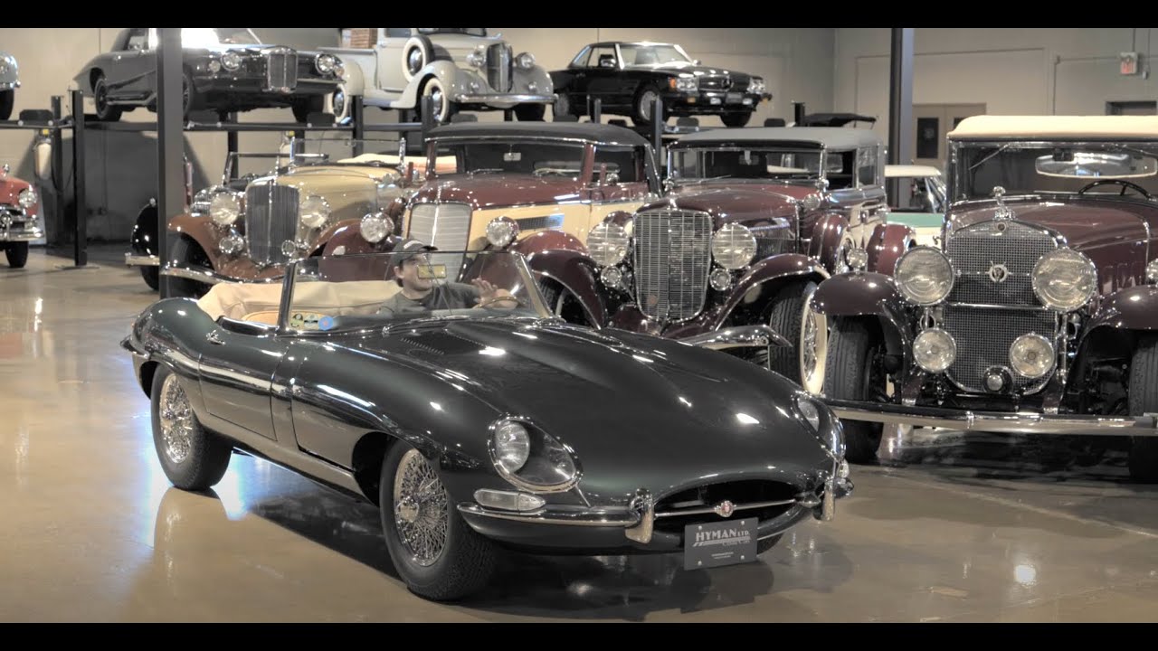 Hyman LTD Classic Cars 1966 Jaguar E-Type - YouTube