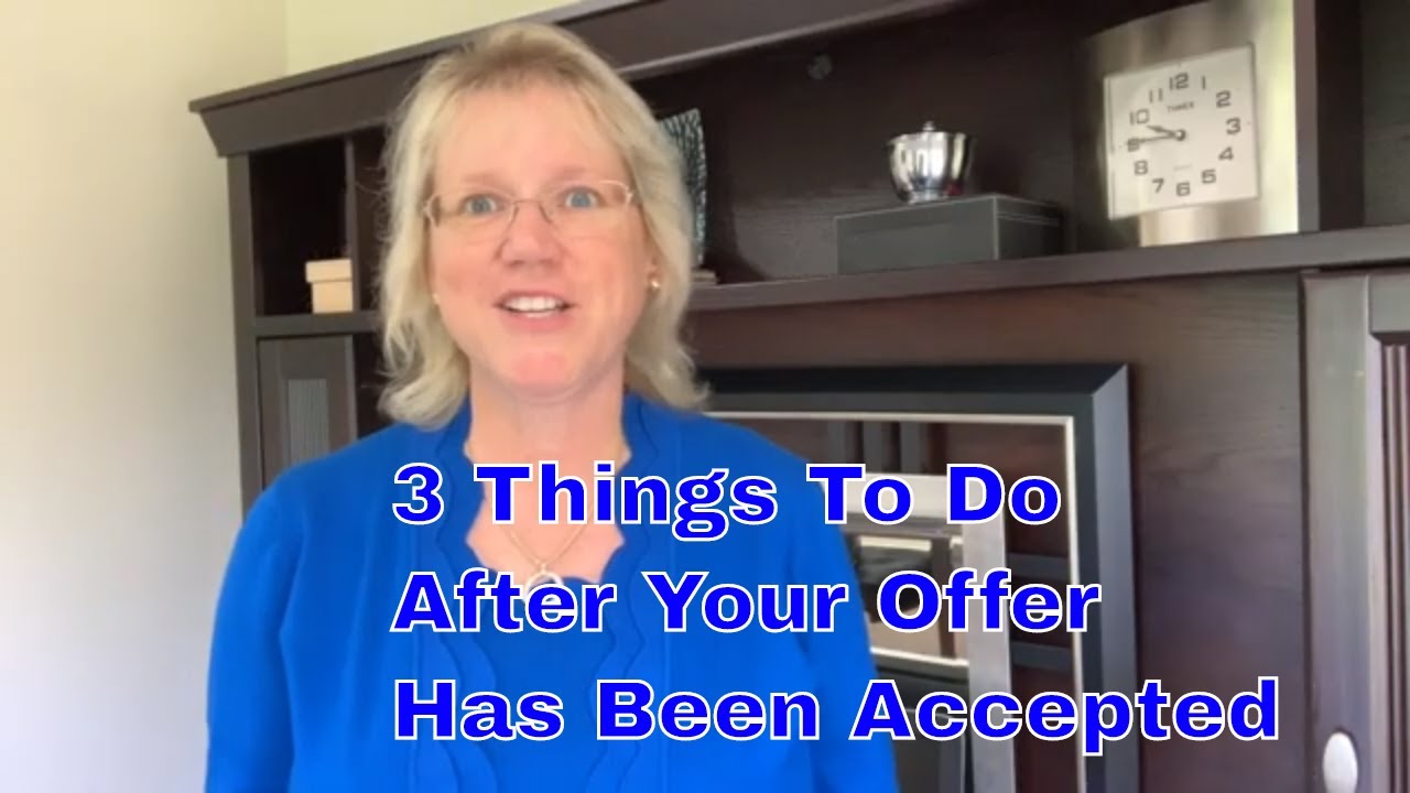 Congratulations Your Offer Has Been Accepted - Home Buying Tips - YouTube