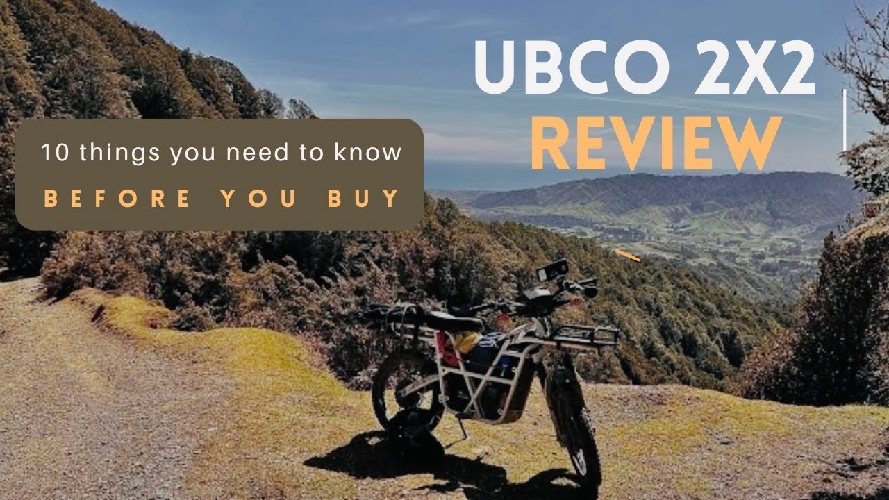 10 things you NEED to know about the UBCO 2X2 Electric Motorbike. - YouTube