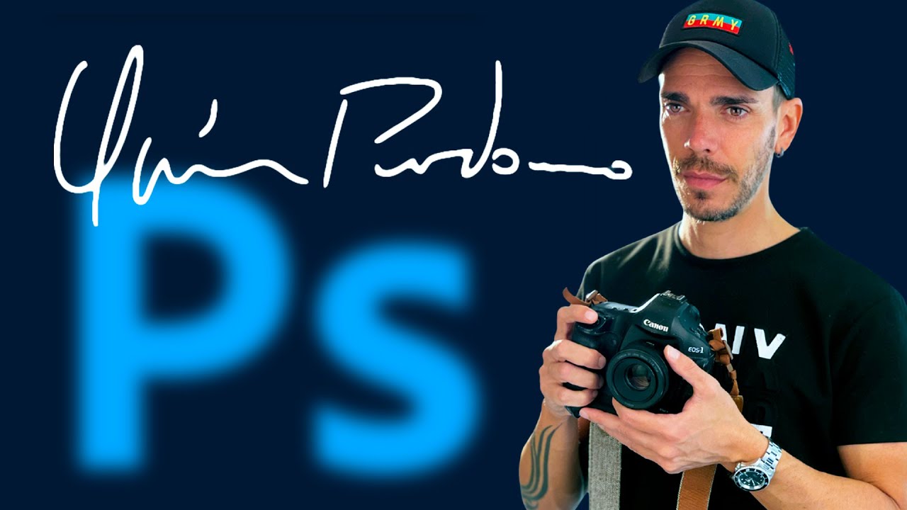 Crea tu FIRMA para tus fotos, o marca de agua en PHOTOSHOP | Alain ...