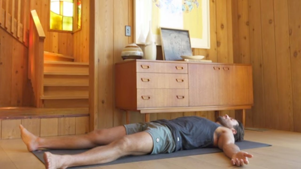Guided Deep Relaxation Meditation (Savasana/Corpse Pose) 5 Minutes ...