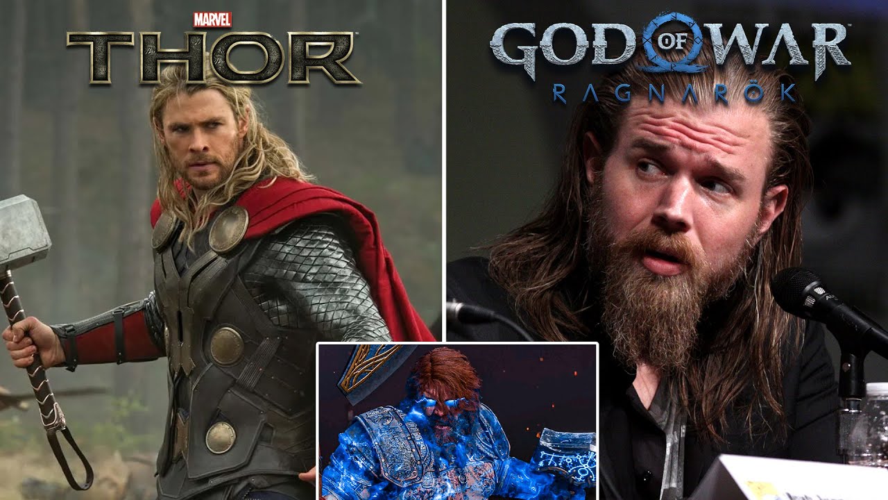 Marvel's Thor Actors vs God of War Ragnarok Voice Actors (Comparison ...