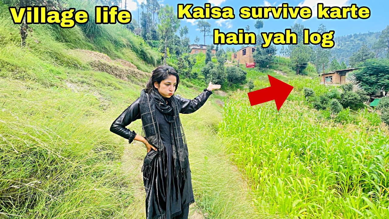 Village life🥺|| Kaisey survive kartey hai ye loog💔|| ⁠@zeenurides - YouTube
