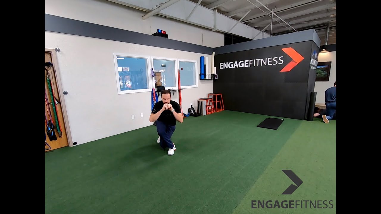 Curtsy Lunge to Cossack Squat - YouTube