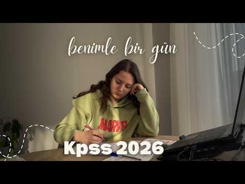 Benimle bir gün | Kpss 2026| Ramazanda ders çalışıyorum