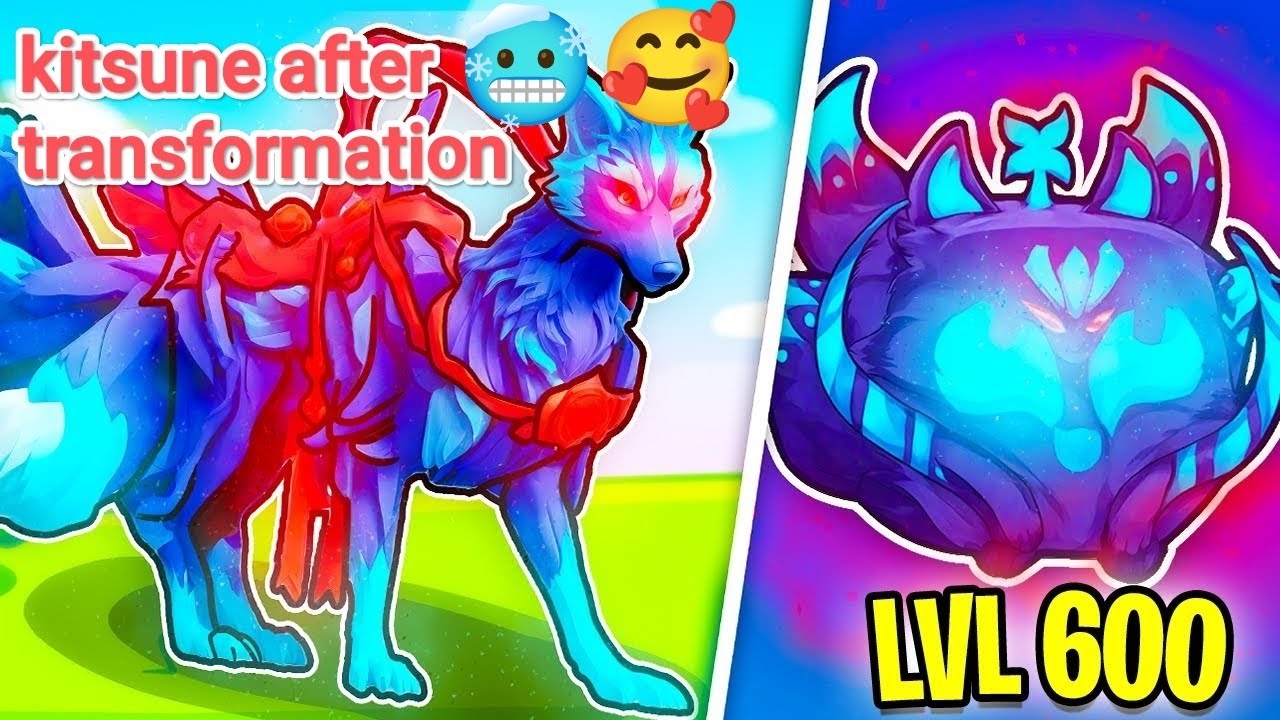 Kitsune transformation🥰🥶. #gamerfleet #bloxfurit #roblox #trendingvideo ...
