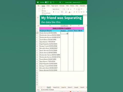 Mastering Ctrl+E Shortcut: Excel Tutorial for Efficiency! 🚀 #ExcelTutorial #CtrlE #Shortcut ...