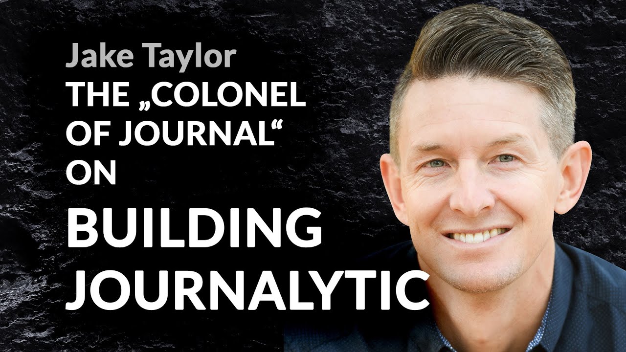 Jake Taylor, how does Journalytic help investors? - YouTube