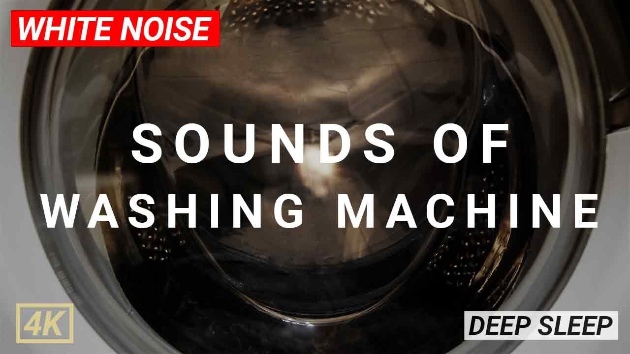 Relaxing sounds of the washing machine - the soothing atmosphere of ...