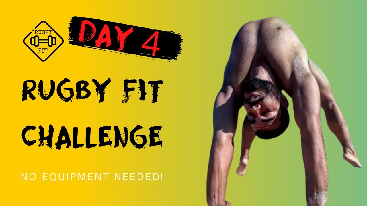 HOW TO GET FIT FOR RUGBY: Rugby Fitness Challenge Day 4 - YouTube