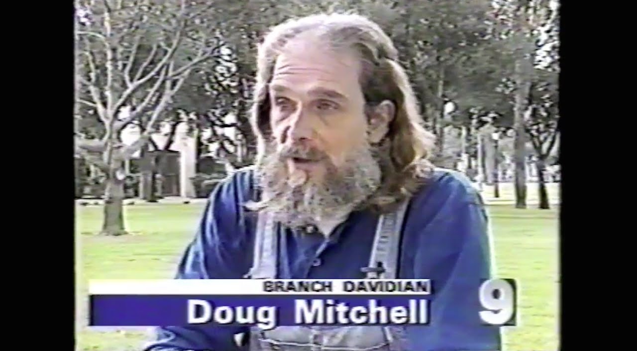 Doug Mitchell Interview during "Branch Davidian" Waco Siege - Channel 9 ...