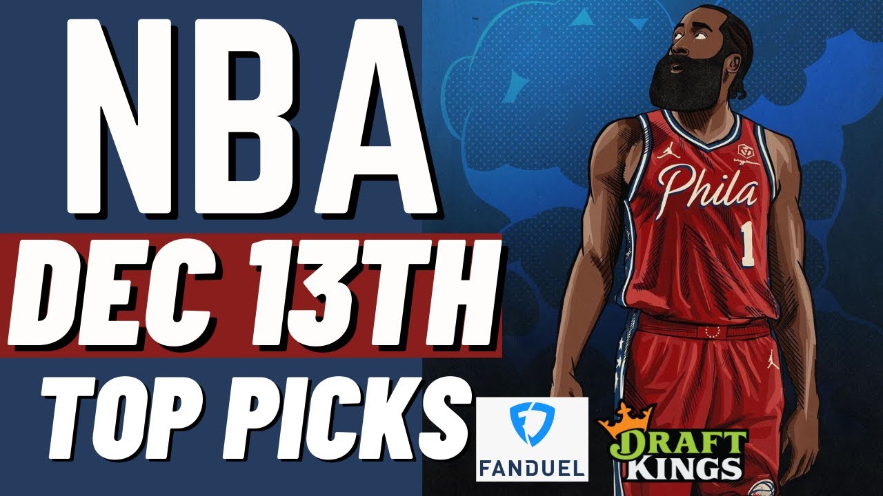 Nba Dfs Draftkings Fanduel Prize Picks Today Tuesday 12 13 2022 Youtube