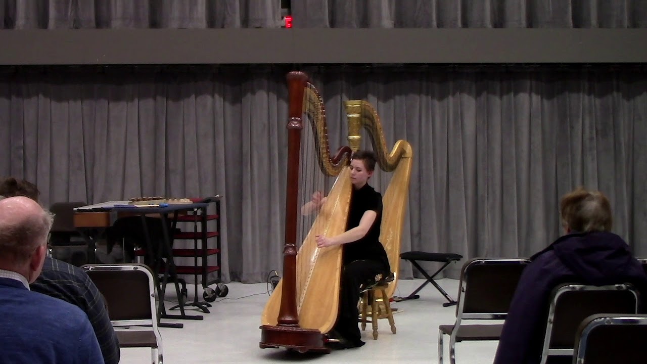 Handel's Harp Concerto in B flat major, Op.4/6, HWV 294; Mvmt. 1 (solo ...