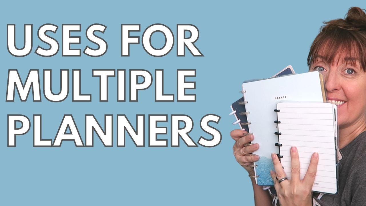 USES FOR MULTIPLE PLANNERS - HOW TO USE MULTIPLE HAPPY PLANNERS - YouTube