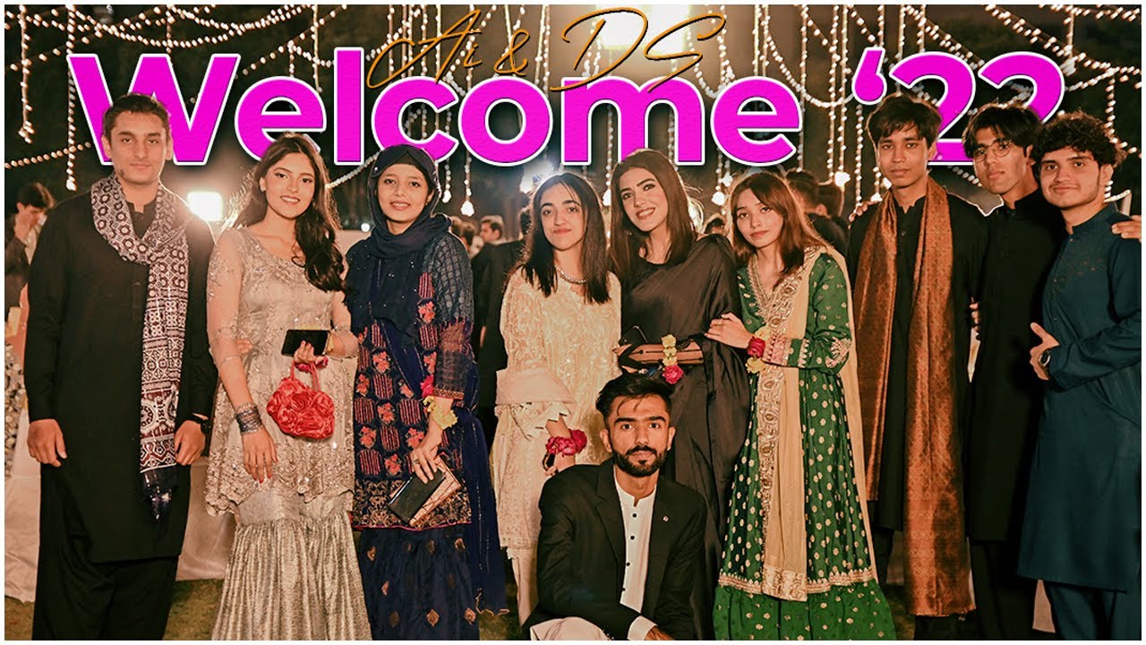 Welcome party '22 ft Qawwali Night | FAST University ISLAMABAD | AI ...