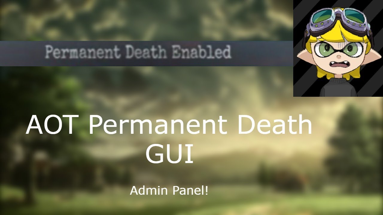 Roblox Attack on Titan Permanent Death GUI - YouTube