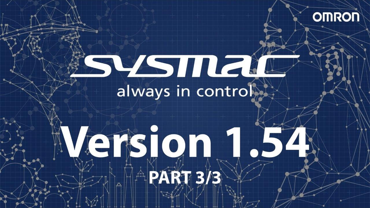 Sysmac Studio v1.54 - Del 3/3 - YouTube
