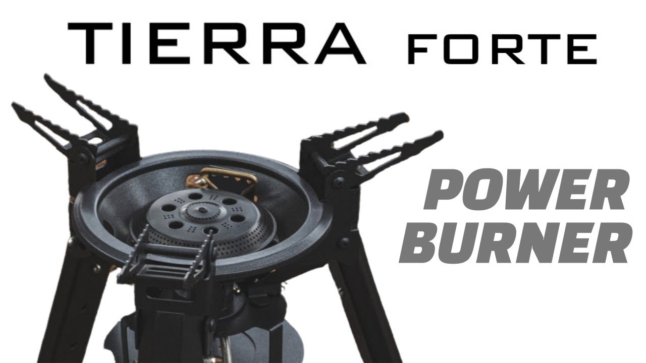 티에라 포르테 강염 버너 Tierra Forte Burner 밀리터리캠핑 - YouTube