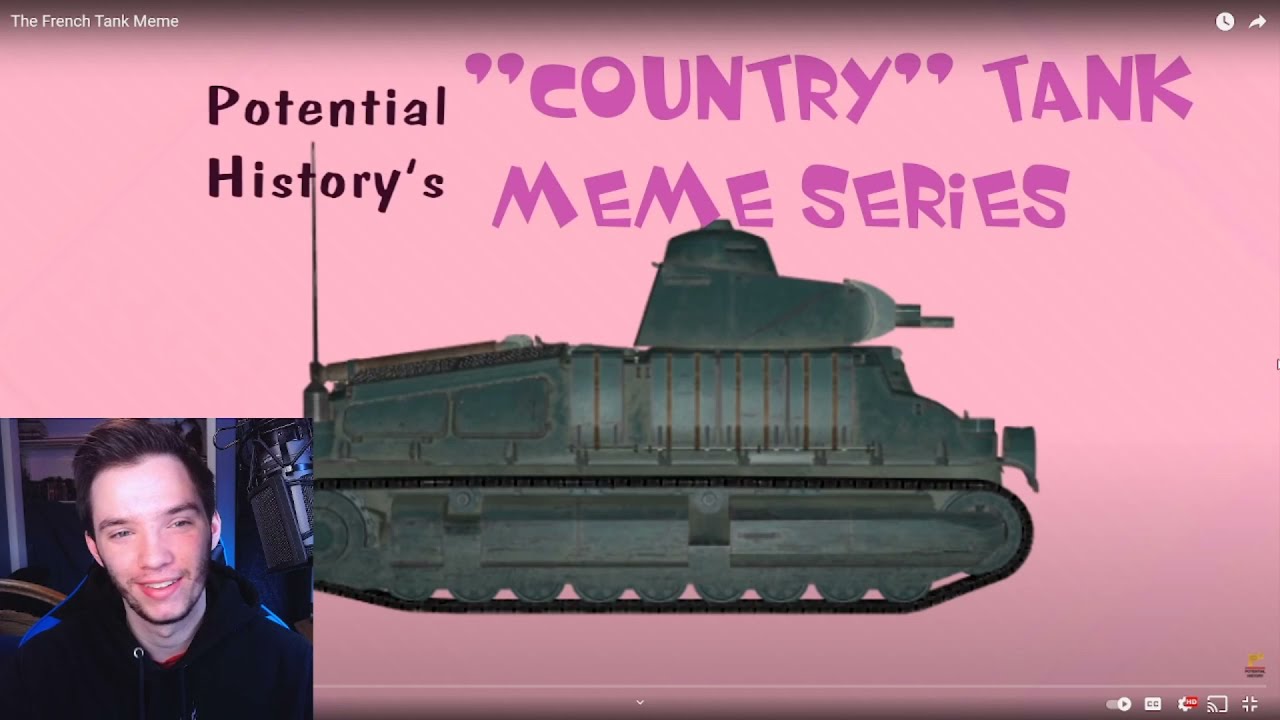 Historian Reacts - The French Tank Meme by Potential History - YouTube