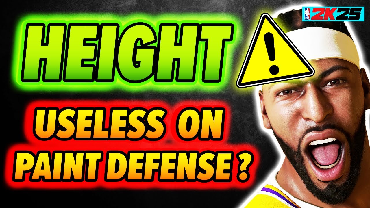 Height is USELESS on PAINT DEFENSE ? - YouTube