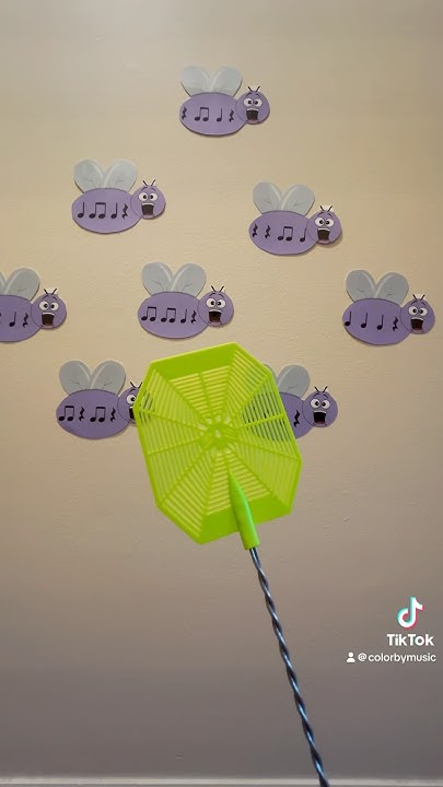 Swat the rhythm fly in your elementary music class! - YouTube