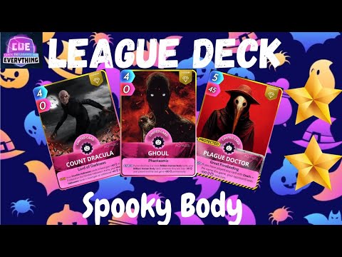 HALLOWEEN SPECIAL [Spooky Body] League Deck - CUE - Cards The Universe ...