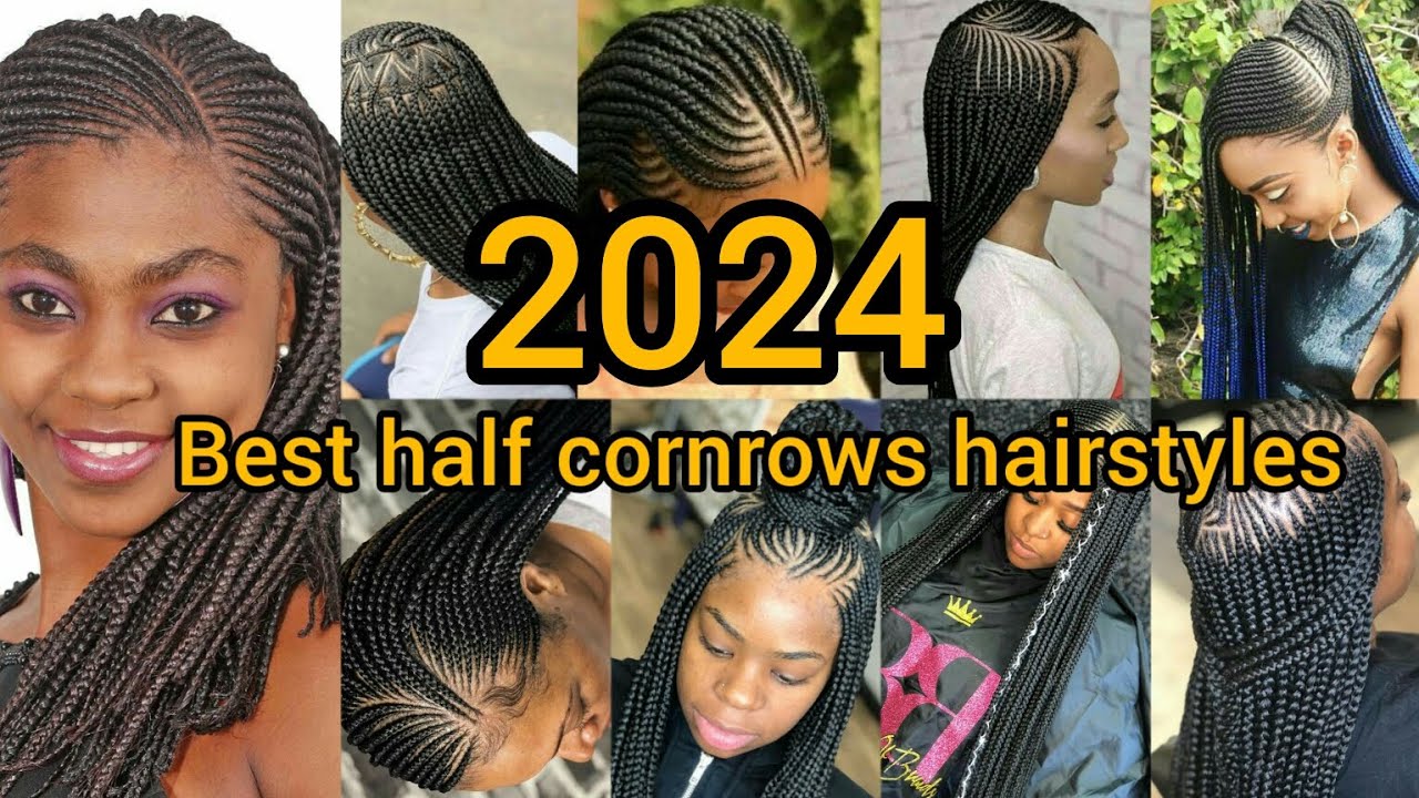 Hottest cornrows hairstyles for black ladies 2024 | Braids Hairstyles ...