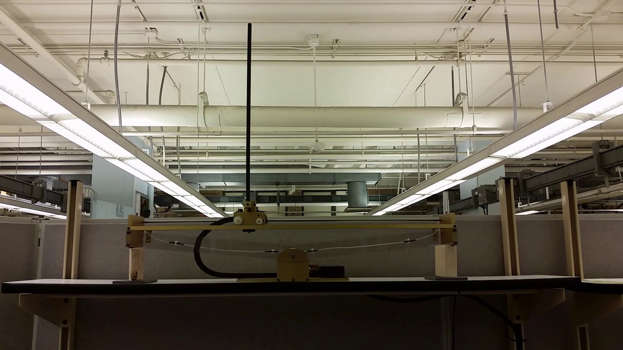 Inverted Pendulum with a State Space Controller - YouTube