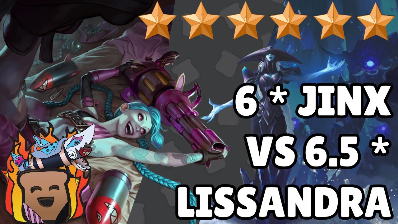 6 Star Jinx vs 6.5 Lissandra | Path of Champions - YouTube