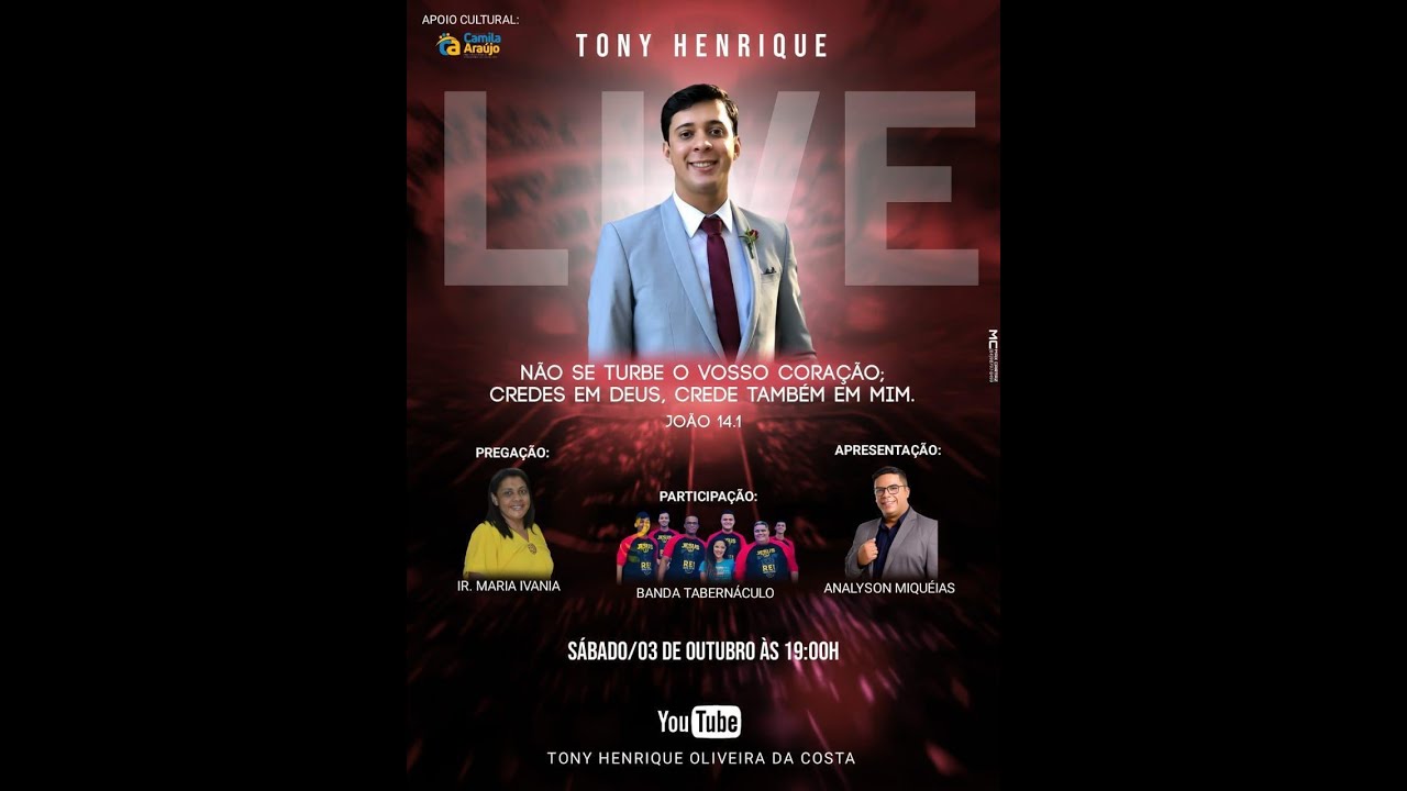 Tony Henrique #LIVE - YouTube