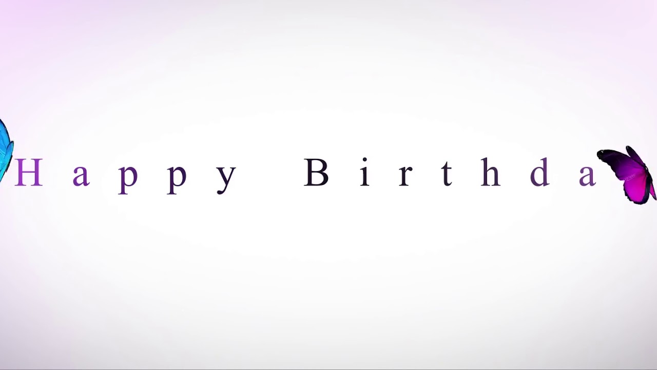 Happy Birthday Template After Effects - YouTube