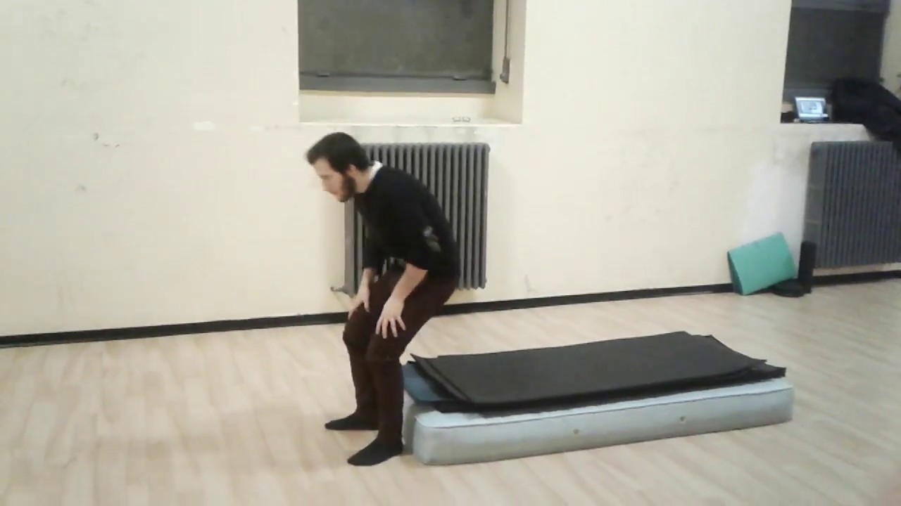 CF03 Fall while trying to sit down in a chair - YouTube
