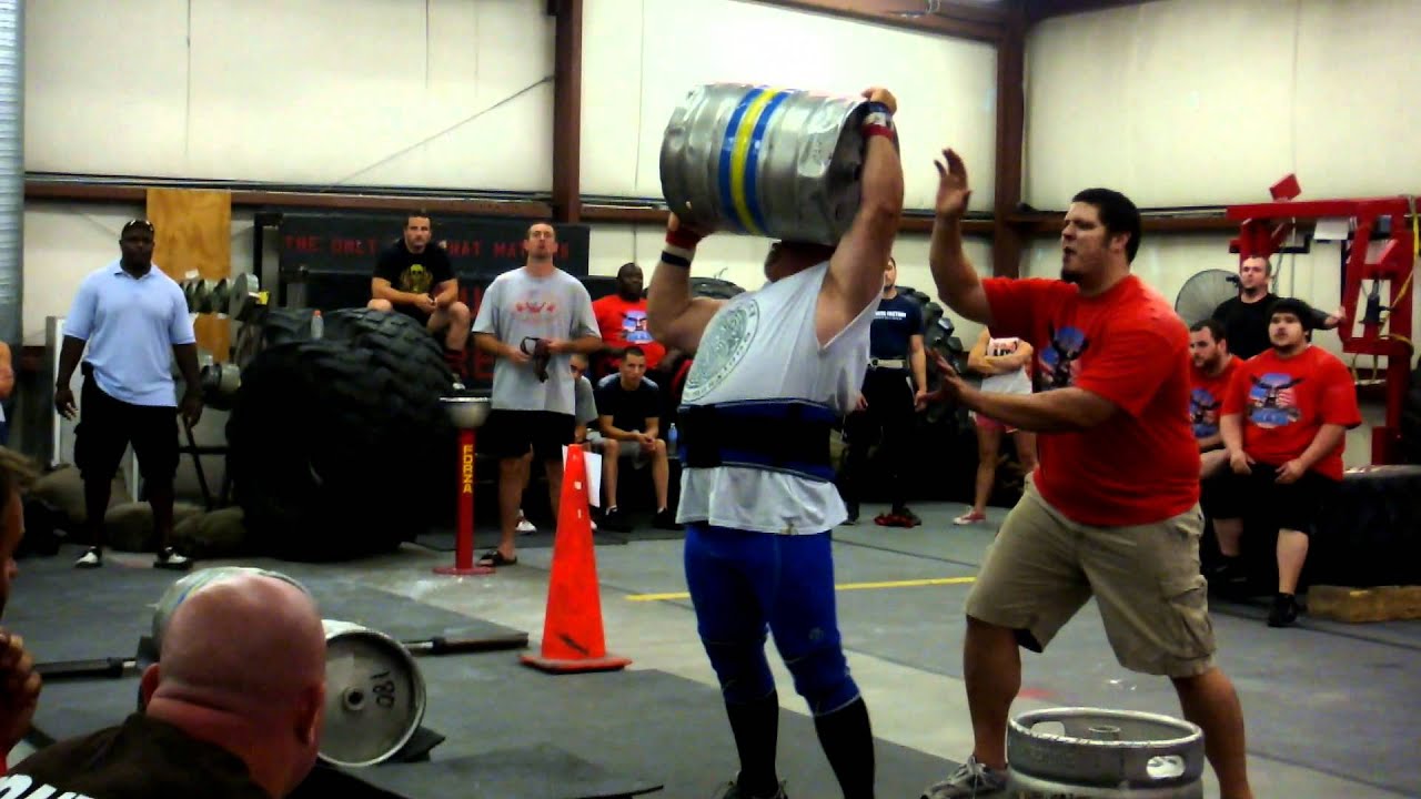 Tim Stallings Keg Medley at Brute Strength Star Spangled Strongman ...