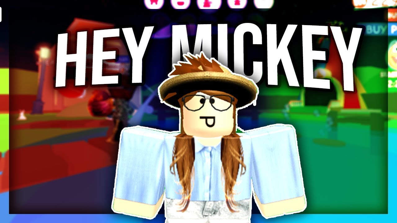 Hey Mickey - Roblox Music Video - YouTube