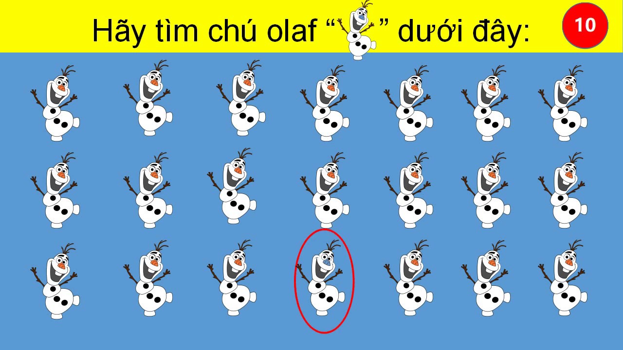 Tìm điểm khác biệt - Find the differences - YouTube
