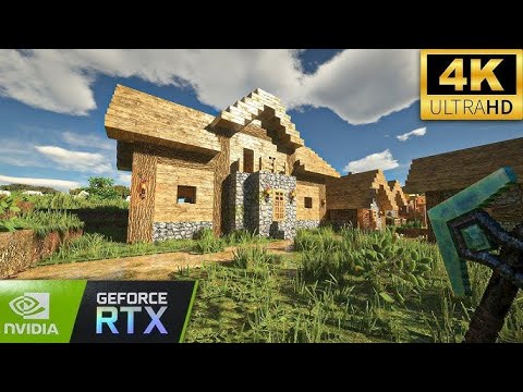ULTRA REALISTIC MINECRAFT!! | Full Raytracing | Patrix + Seus PTGI ...