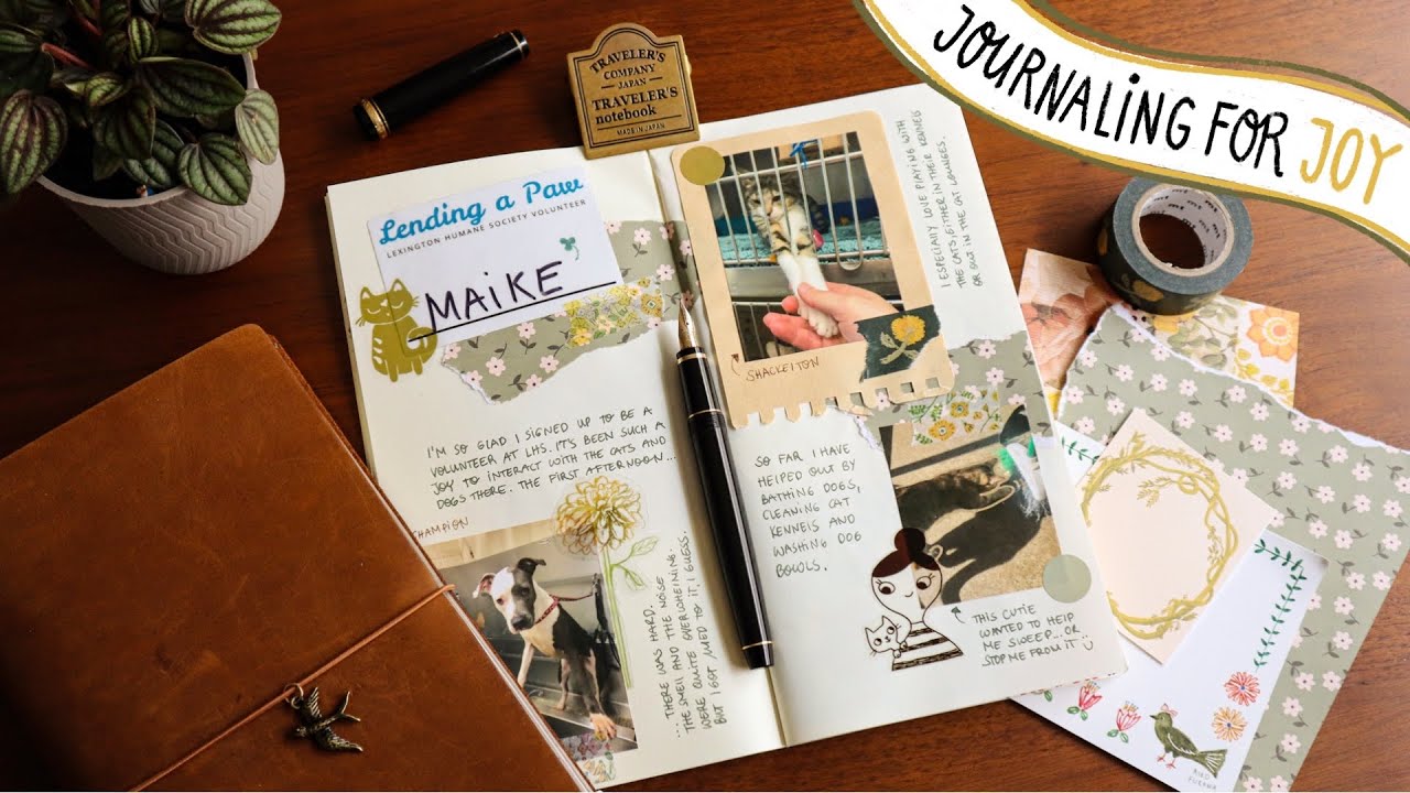 Why I Journal | Part 2: Journaling For Joy - YouTube