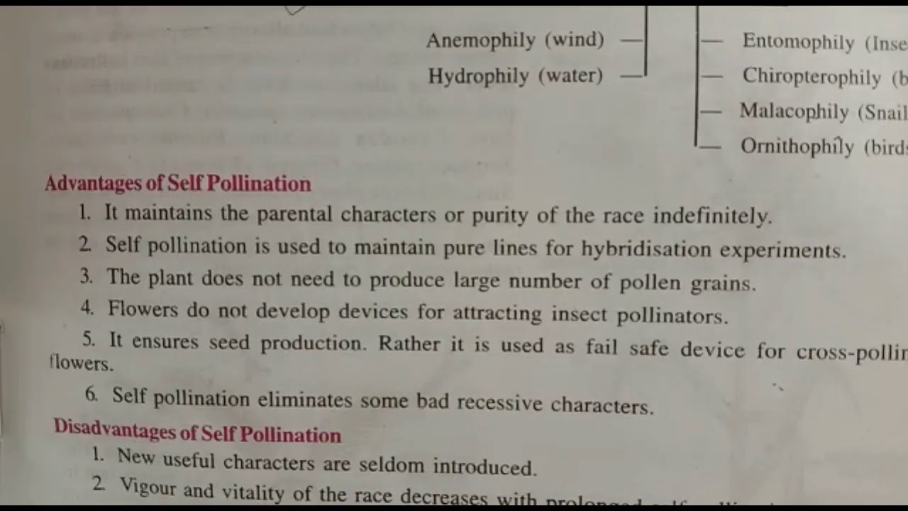 Class Plus 2 | Biology | Topic : "Geitonogamy, Advantages and ...