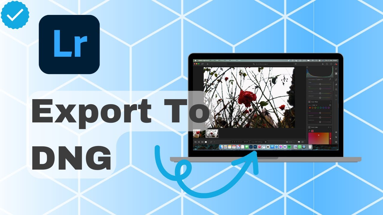 How To Export To DNG In Lightroom? - YouTube