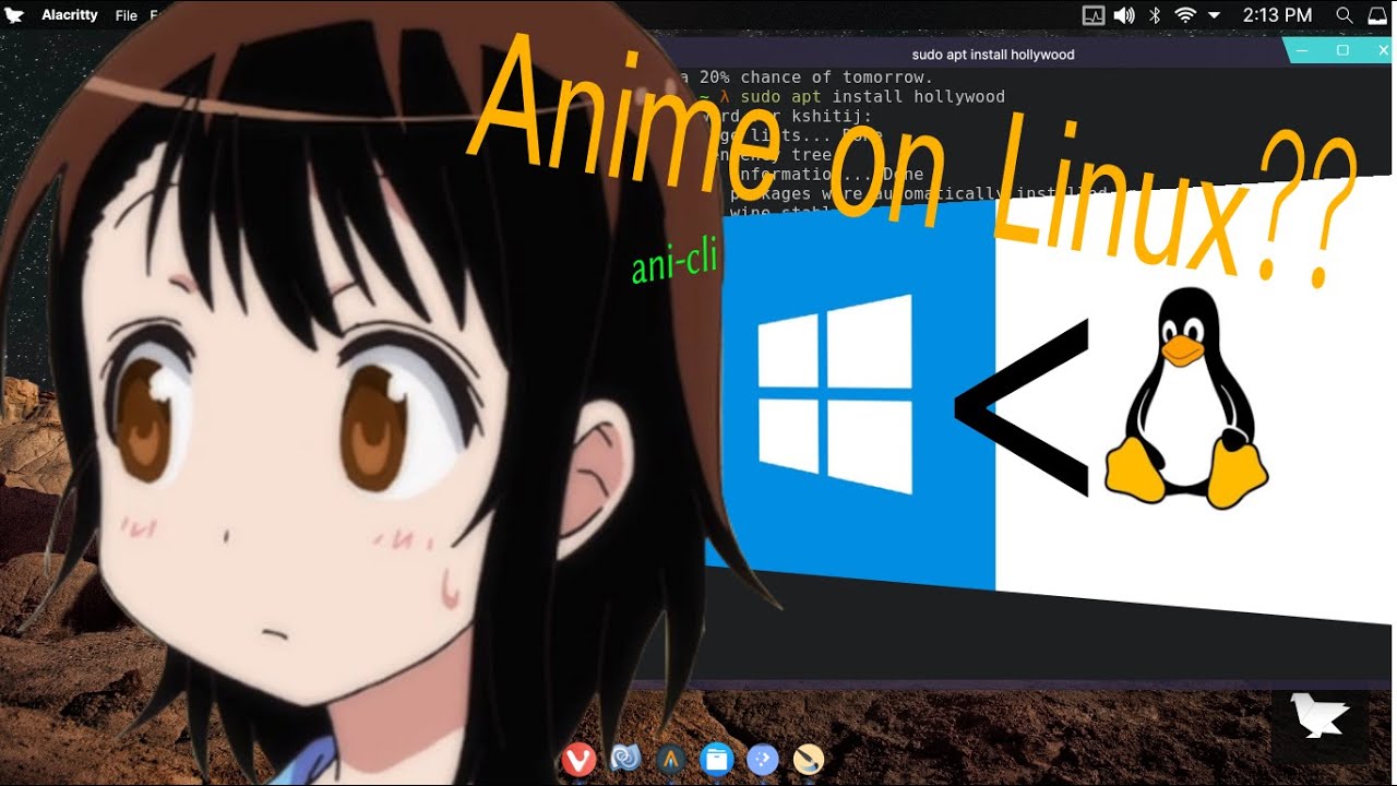 Linux Users watching Anime be like - YouTube