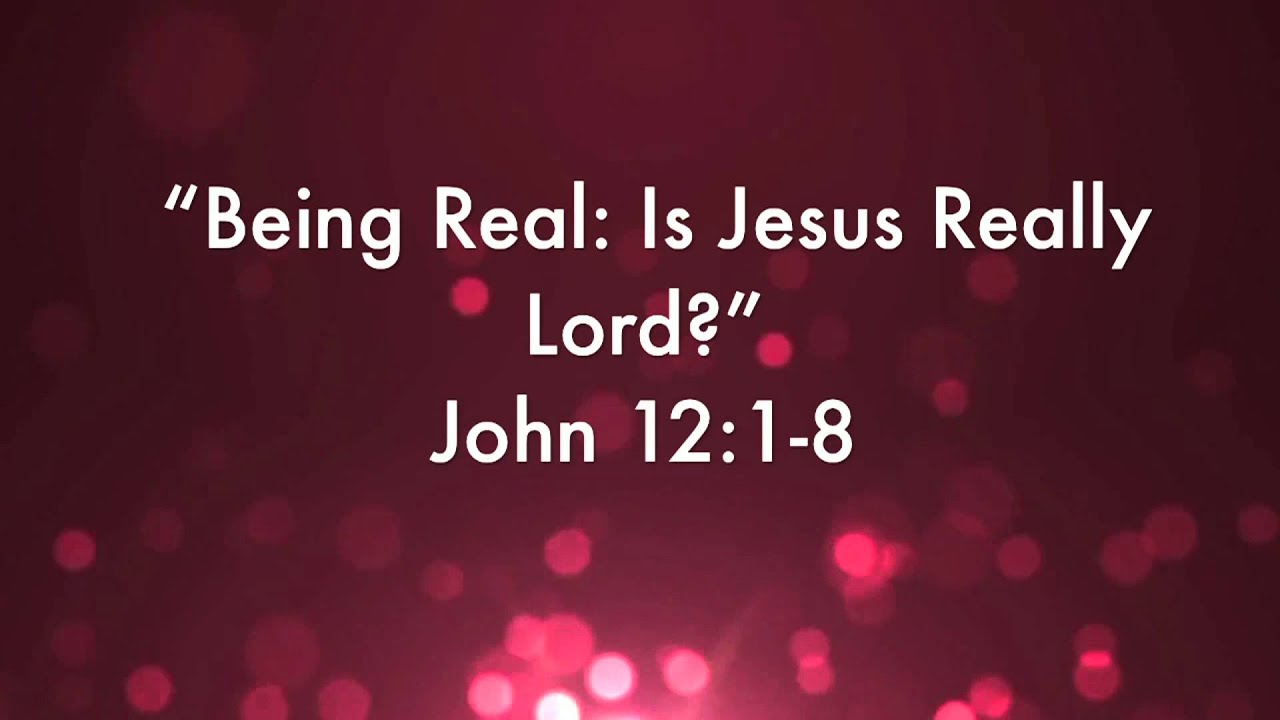 Pastor Pete Chung 01-03-16 Being Real Is Jesus Really Lord? - YouTube