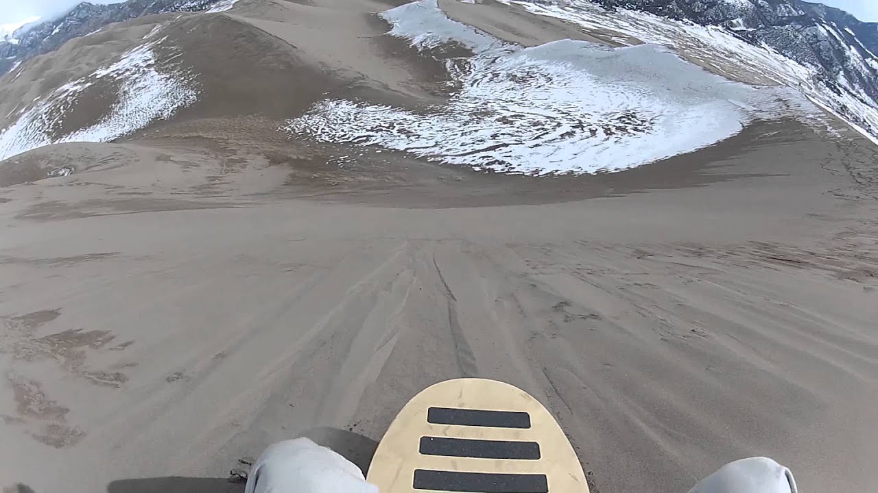 Great Sand Dunes National Park - Sand Sledding Star Dune or High Dune ...