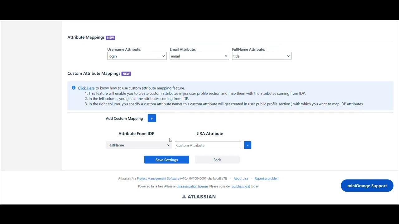 Custom Attribute Mapping in Jira | Add & Sync Custom Fields with SCIM - YouTube