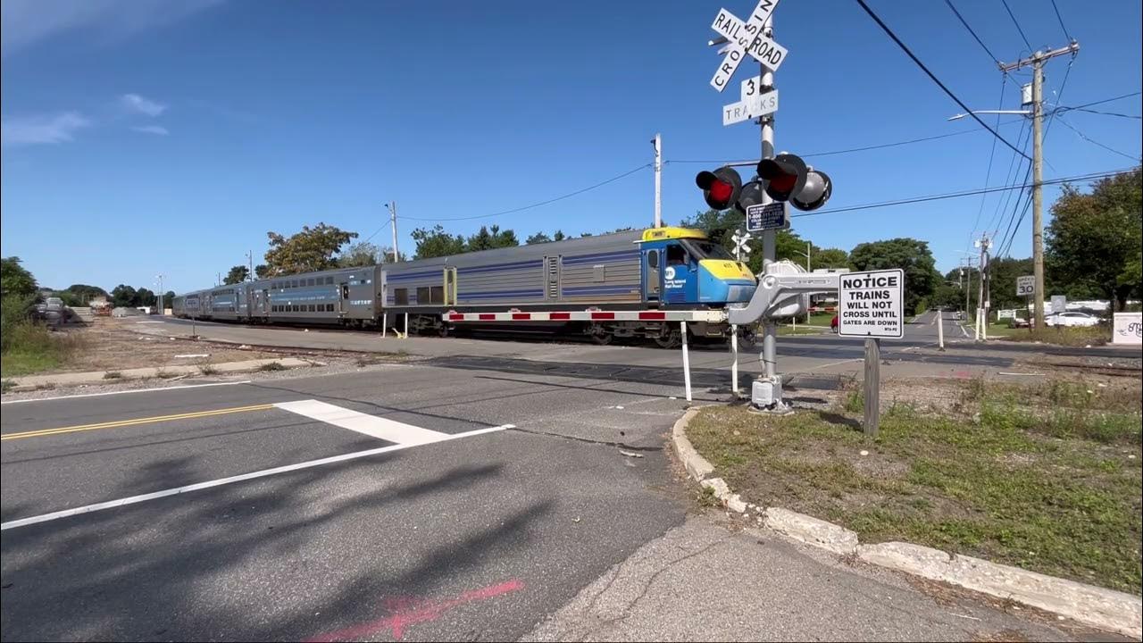 LIRR #405 @ Port Jefferson Yard With A Nice K5LA - YouTube