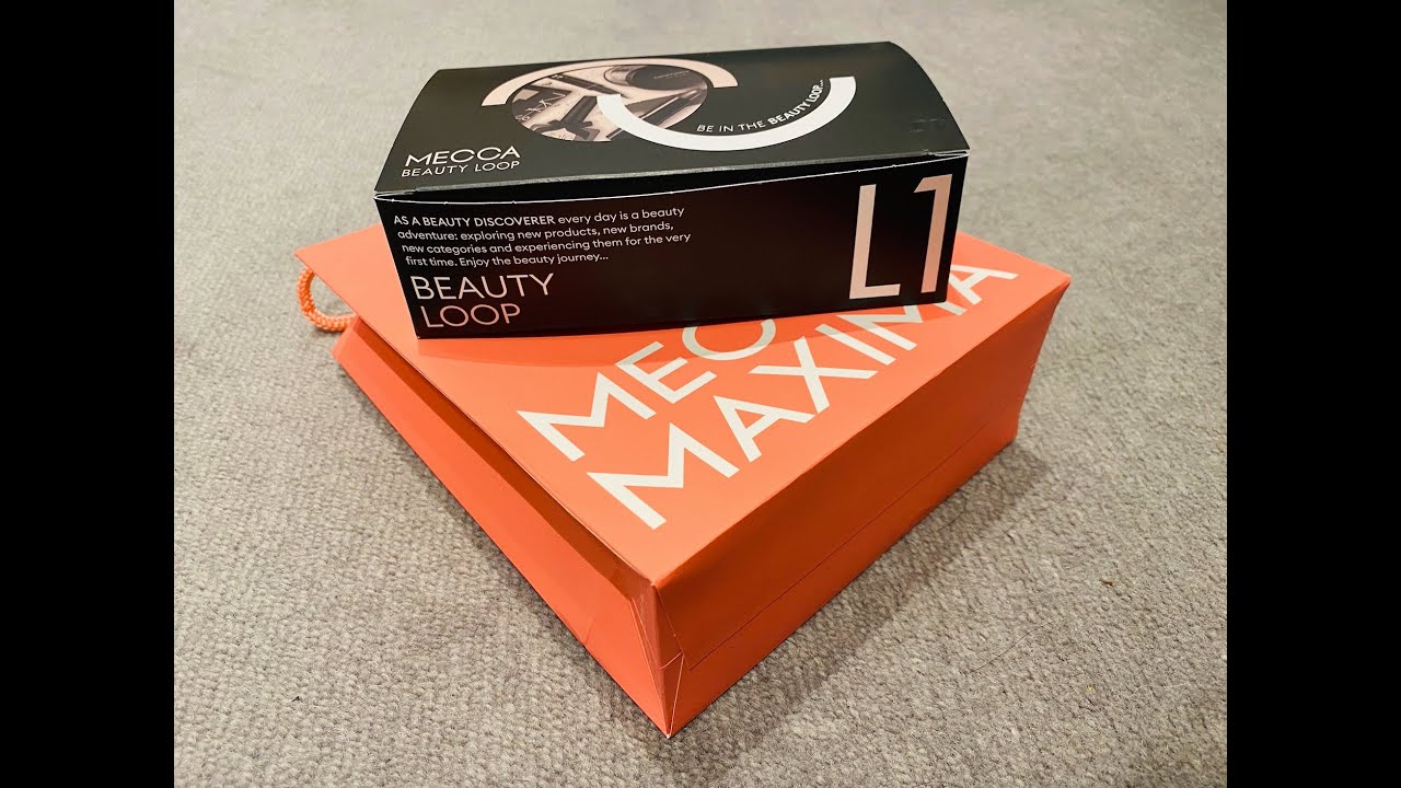 UNBOXING MECCA BEAUTY LOOP LEVEL 1 | OCTOBER 2020 - YouTube