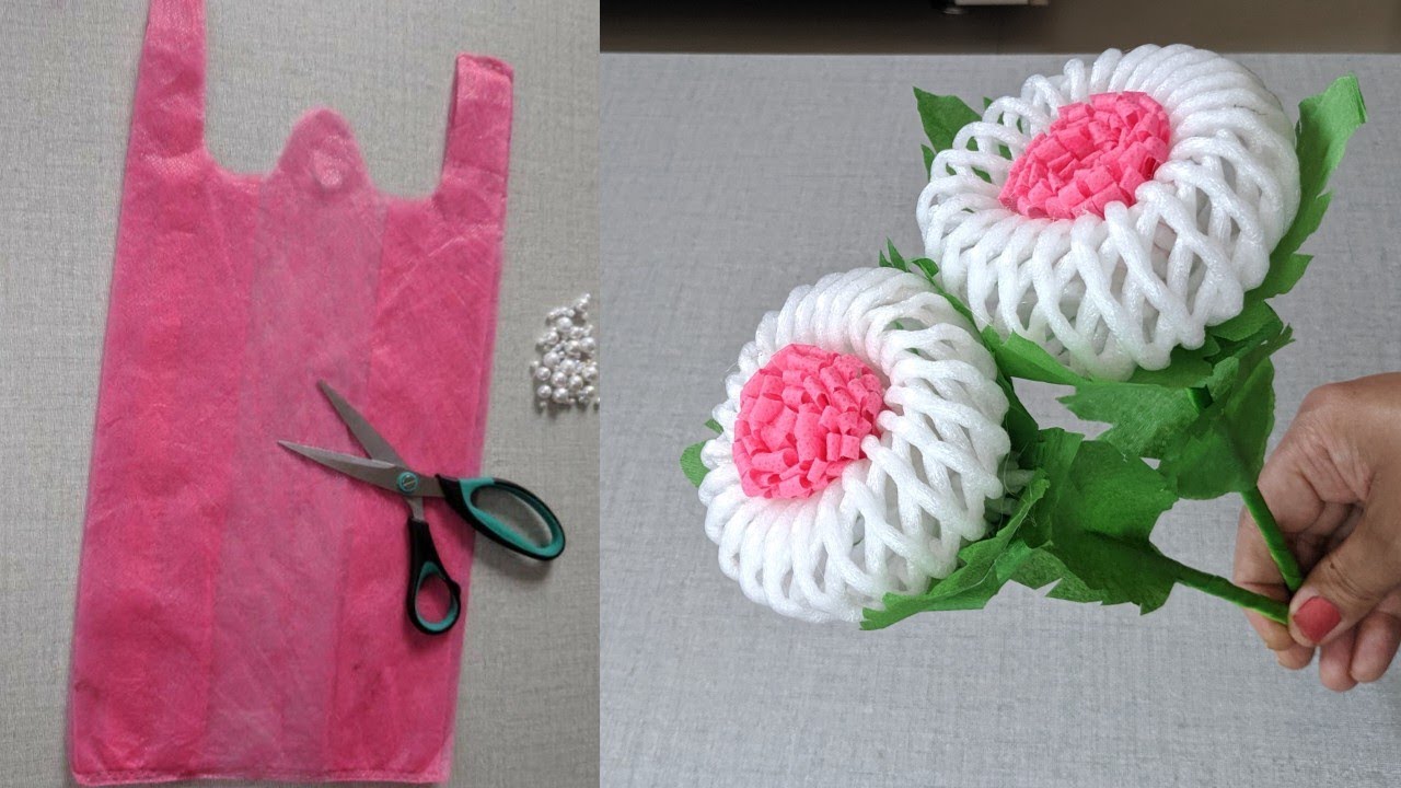 Easy Hand making Flower design idea.Amazing Hand making Flower design ...