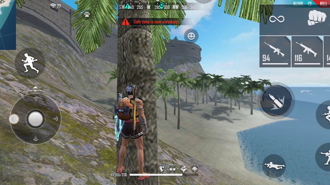 How to go Free fire tree 🌲 top - YouTube