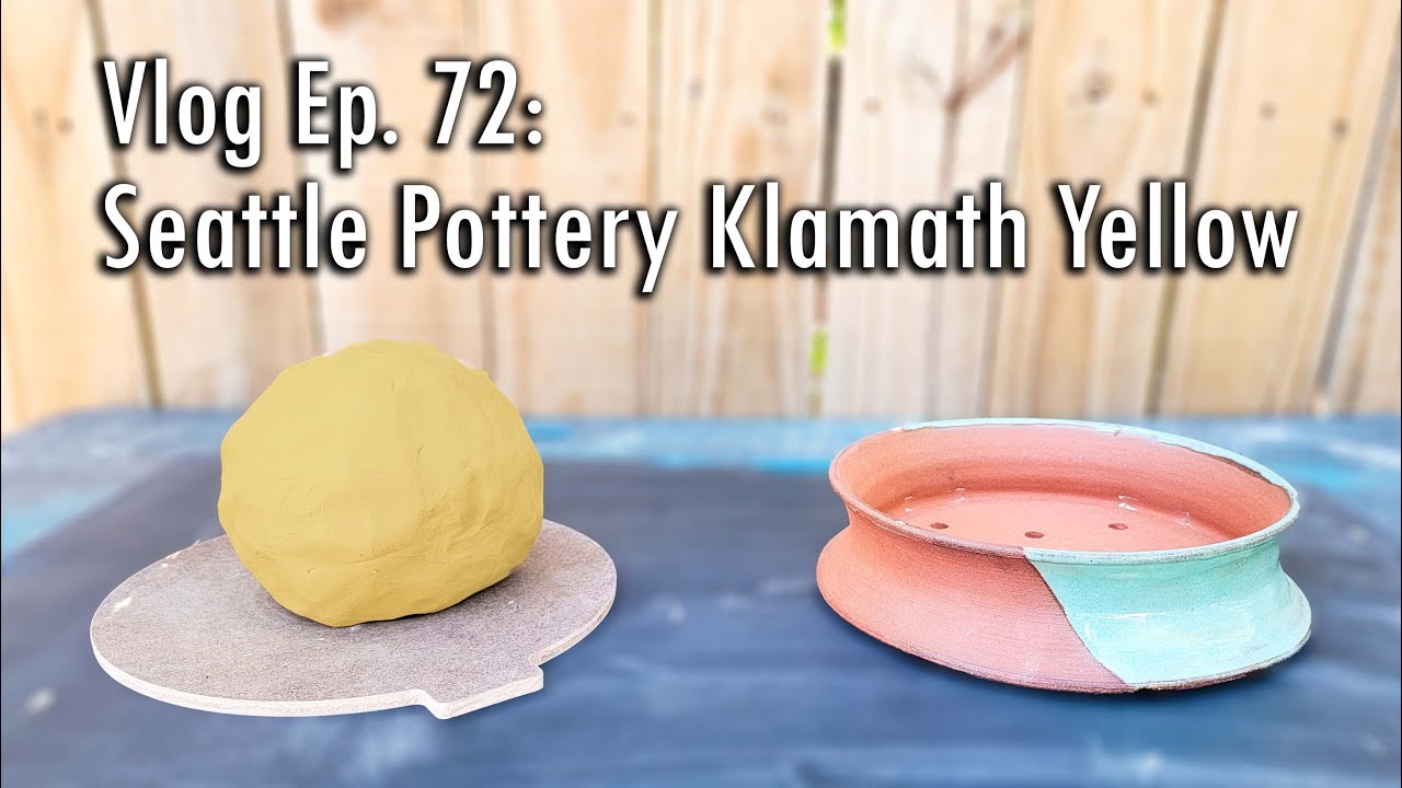 New Clay Body | Seattle Pottery- Klamath Yellow | Pottery Vlog | Ep 72 ...