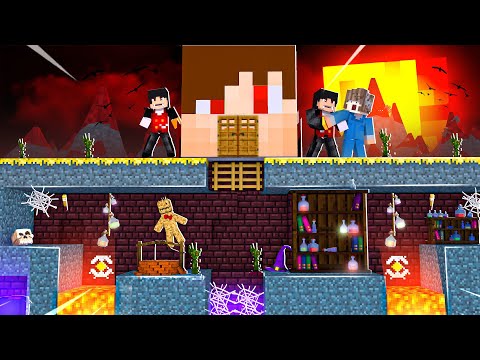 DÜNYANIN EN İYİ VAMPİR EVİNİ KİM YAPACAK - MİNECRAFT YAPI KAPIŞMALARI